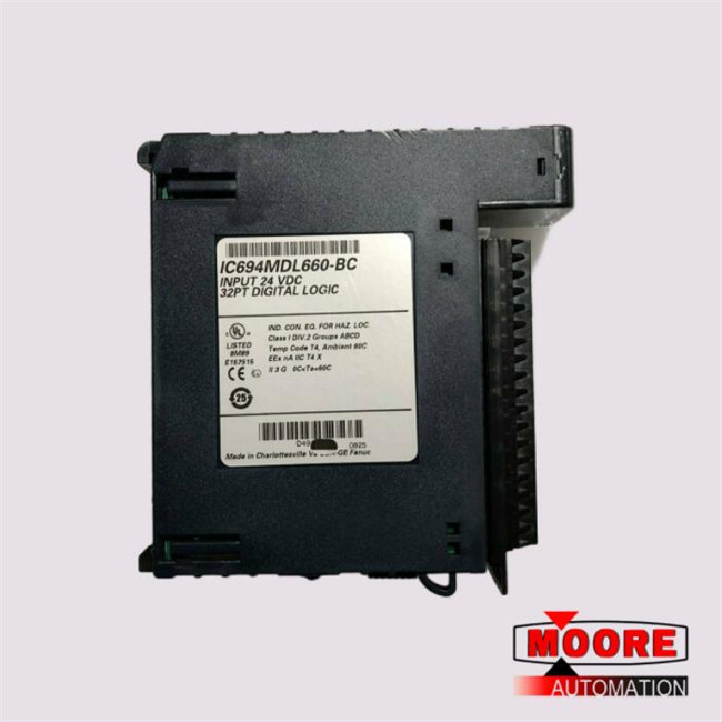 IC694MDL660-CC General Electric RX3i 24VDC 32 Point Input Module