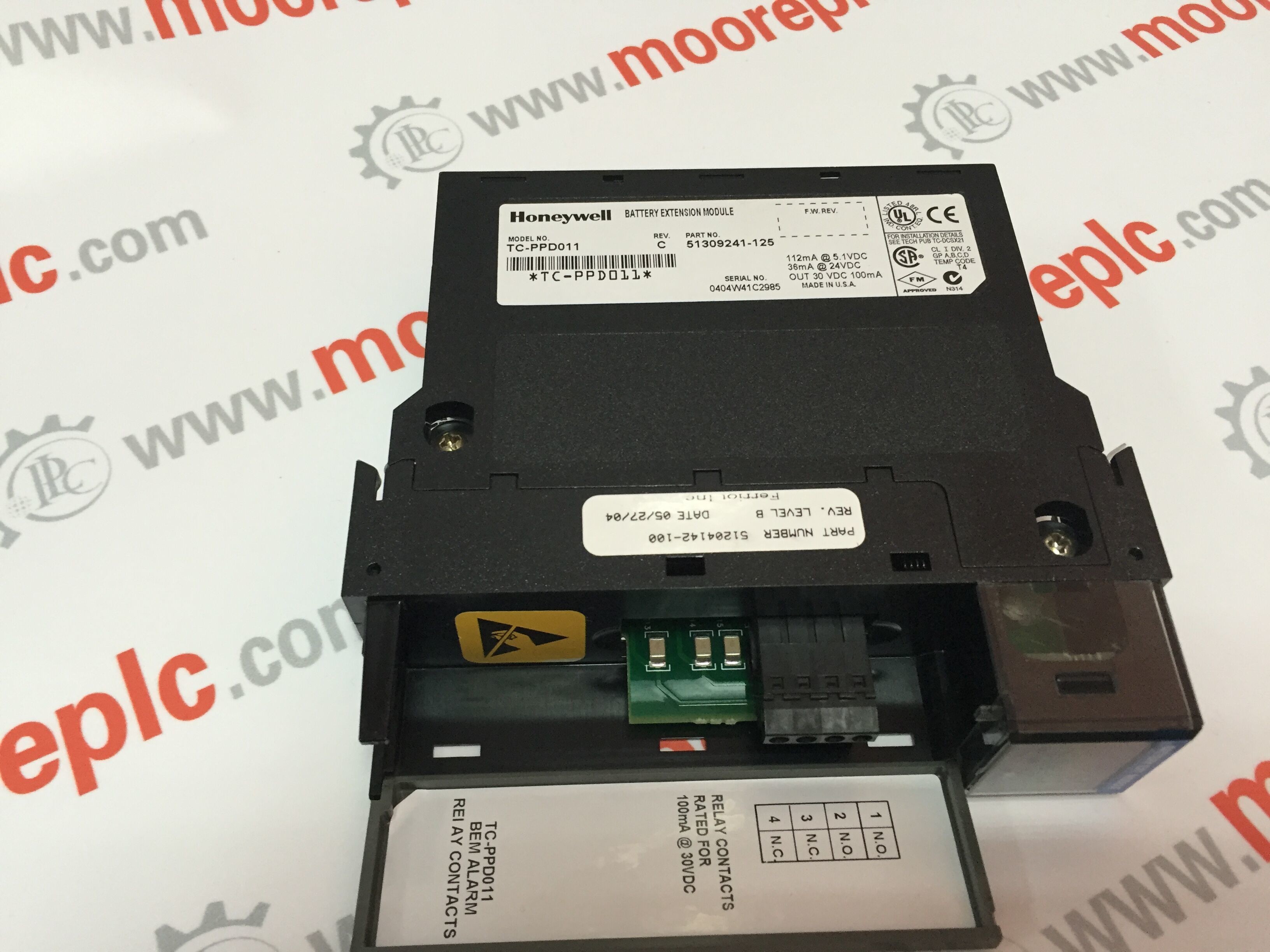 TK-PRS021 Honeywell Spare Parts CONTROL PROCESSOR MODULE C200 2SLOT 5MA ...