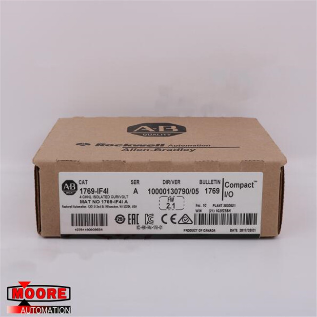 1769-IF4I 1769IF4I Allen-Bradley AB 1769 CompactLogix 5370 Controller 1769-IF4I 1769IF4I Allen-Bradley AB 1769 CompactLogix 5370 Controller
